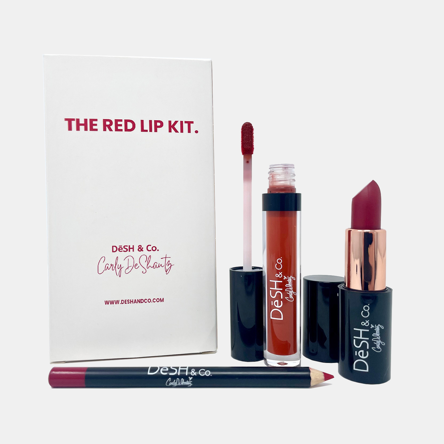 The Red Lip Kit - Desh & Co.